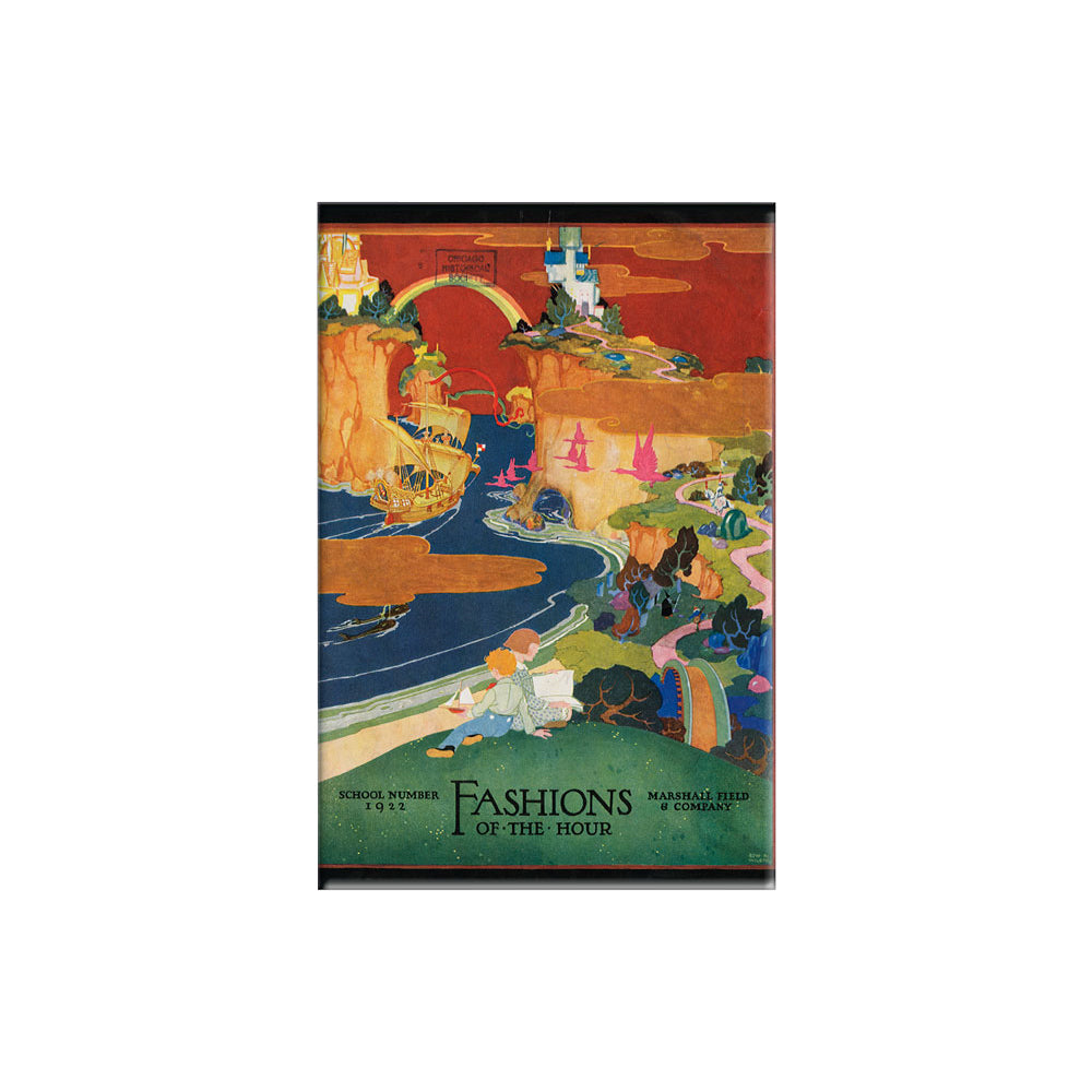 1922 Marshall Field & Company's Fashions of the Hour Cover Magnet ...